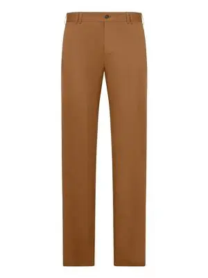 PT TORINO Button-up Trousers - Brown