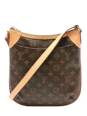 LOUIS VUITTON 2011 Monogram Odeon Pm Crossbody Bag - Brown