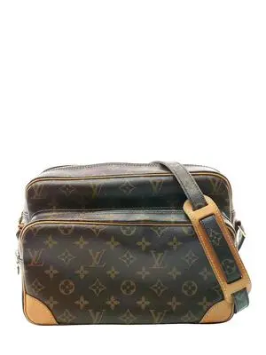 LOUIS VUITTON 2012 Monogram Nil Crossbody Bag - Brown