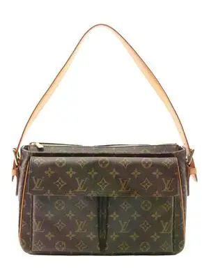 LOUIS VUITTON 2004 Monogram Viva Cite Gm - Brown