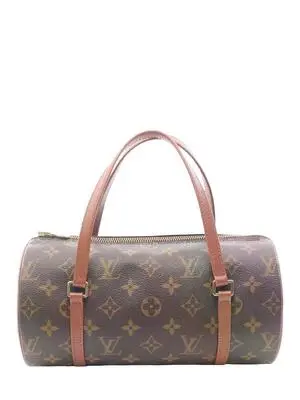 LOUIS VUITTON 1995 Monogram Papillon 26 Handbag - Brown