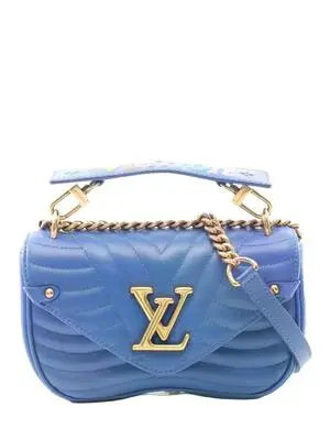 LOUIS VUITTON 2019 New Wave Chain Bag Pm - Blue