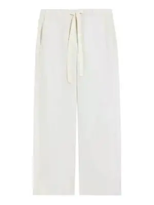 Max Mara Drawstring Trousers - Neutrals
