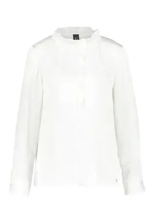 MARCCAIN Ruffled Blouse - White