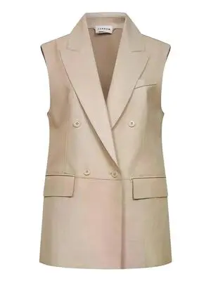 P.a.r.o.s.h Double-breasted Vest - Neutrals