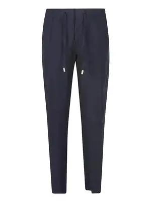 PT TORINO Drawstring-fastening Trousers - Blue