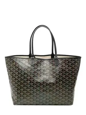 Goyard 2018 Ine Saint Louis Pm Tote Bag - Black