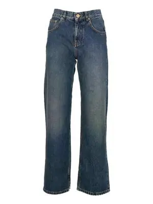 Aspesi Buttoned Jeans - Blue