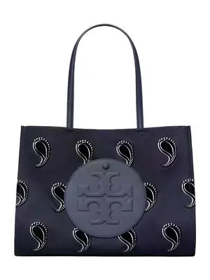 Tory Burch Ella Printed Small Tote - Blue