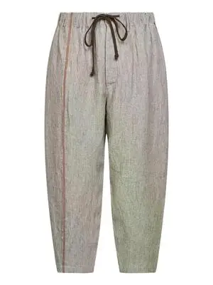 UMA WANG Drawstring Trousers - Neutrals