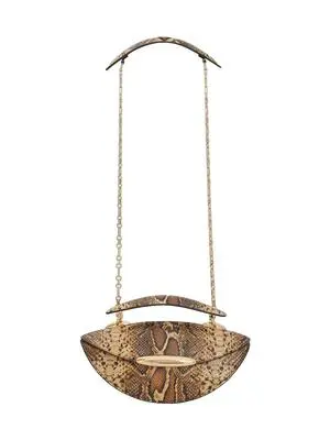 Zimmermann Snakeskin Top Handle Bag - Neutrals