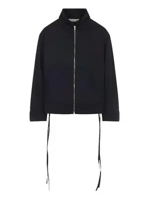 MORDECAI Tie Detail Jacket - Black