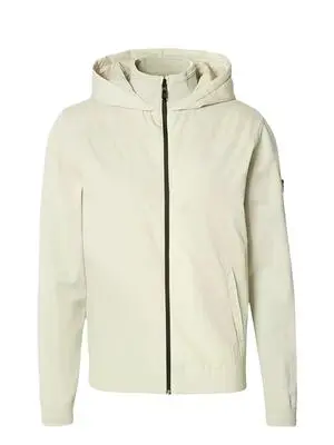 BOSS Hooded Zip-up Jacket - Neutrals
