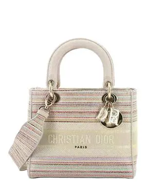 Dior Lady D-lite Medium Satchel - Multicolour