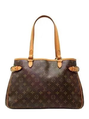 LOUIS VUITTON 2006 Monogram Batignolles Horizontal Tote Bag - Brown
