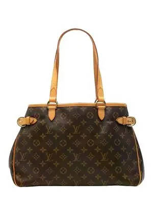 LOUIS VUITTON 2006 Monogram Batignolles Horizontal Tote Bag - Brown