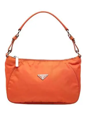 Prada 2013-2026 Tessuto Shoulder Bag - Orange