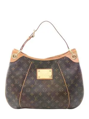 LOUIS VUITTON 2009 Monogram Galliera Pm Shoulder Bag - Brown