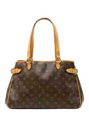 LOUIS VUITTON 2006 Monogram Batignolles Horizontal Tote Bag - Brown