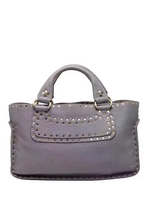 Celine 20th Century Studded Boogie Handbag - Purple