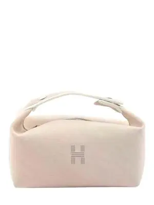 Hermès Toile Bride A Brac Case Vanity Bag - Brown
