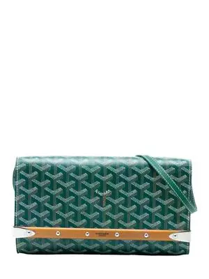Goyard 2020 Ine Monte Carlo Bois Clutch - Green