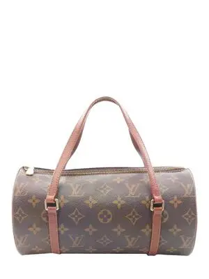 LOUIS VUITTON 1998 Monogram Papillon 26 Handbag - Brown