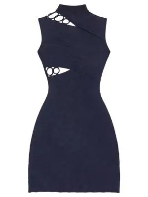 Cult Gaia Cala Mini Dress - Blue