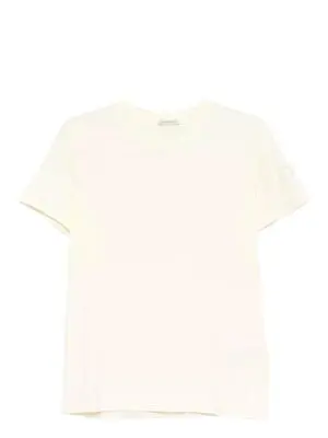 Moncler Round-neck T-shirt - Neutrals
