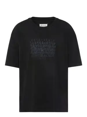 MAISON MARGIELA Print T-shirt - Black