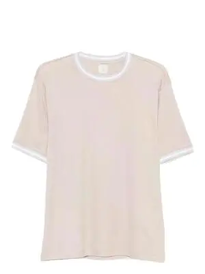Eleventy Short Sleeves T-shirt - Neutrals