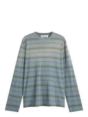 Our Legacy Stripe Box Long Sleeve T-shirt - Spray