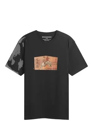 MAHARISHI Ema Kirin Plaque T-shirt - Black