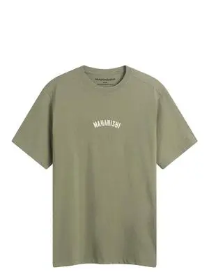 MAHARISHI Organic Logo T-shirt - Olive Og-107f
