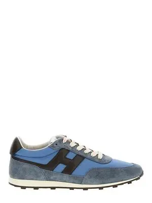 Hogan Suede Athletic Trainers - Blue