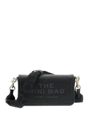 Marc Jacobs Small Leather Crossbody Bag - Black