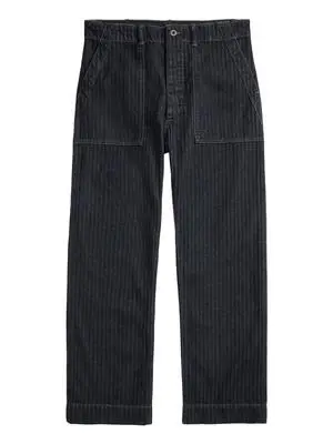 RALPH LAUREN Limited-Edition Indigo Herringbone Pant