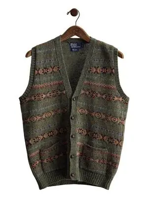 Ralph Lauren Vintage Argyle Vest - Mixed Multi