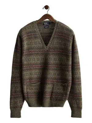 Ralph Lauren Vintage Wool Fair Isle Sweater - Mixed Multi