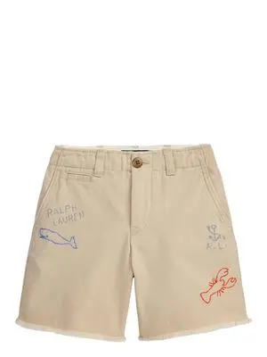 Ralph Lauren Cotton Chino Graphic Short - Classic Tan