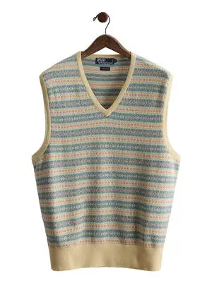 Ralph Lauren 1995 Fair Isle Vest - Multi