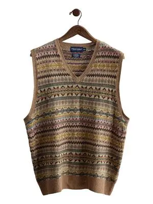 Ralph Lauren Fair Isle Knit Vest - Multi