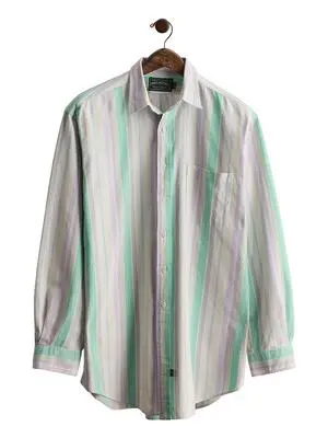 Ralph Lauren C. 1990 Striped Shirt - Multi