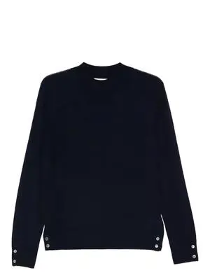 IVORY PARIS Button-detail Sweater - Blue