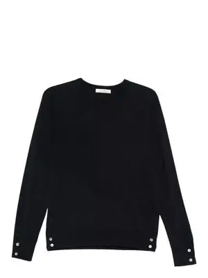 IVORY PARIS Button-detailed Sweater - Blue