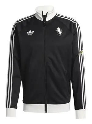 Adidas X Juventus Fc Striped Sport Jacket - Black