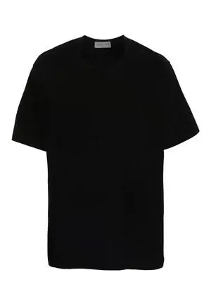 Yohji Yamamoto Short-sleeves Cotton T-shirt - Black