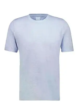 120% Lino Short-sleeve T-shirt - Blue