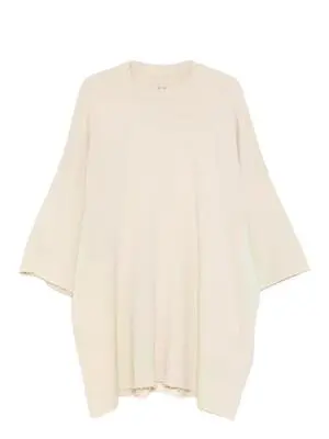 Rick Owens Tommy T Frayed T-shirt - Neutrals