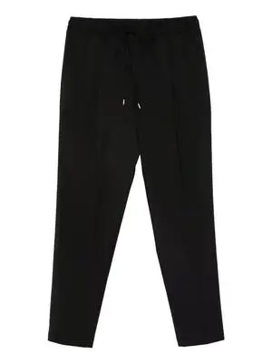 BRIGLIA 1949 Drawstring Trousers - Black